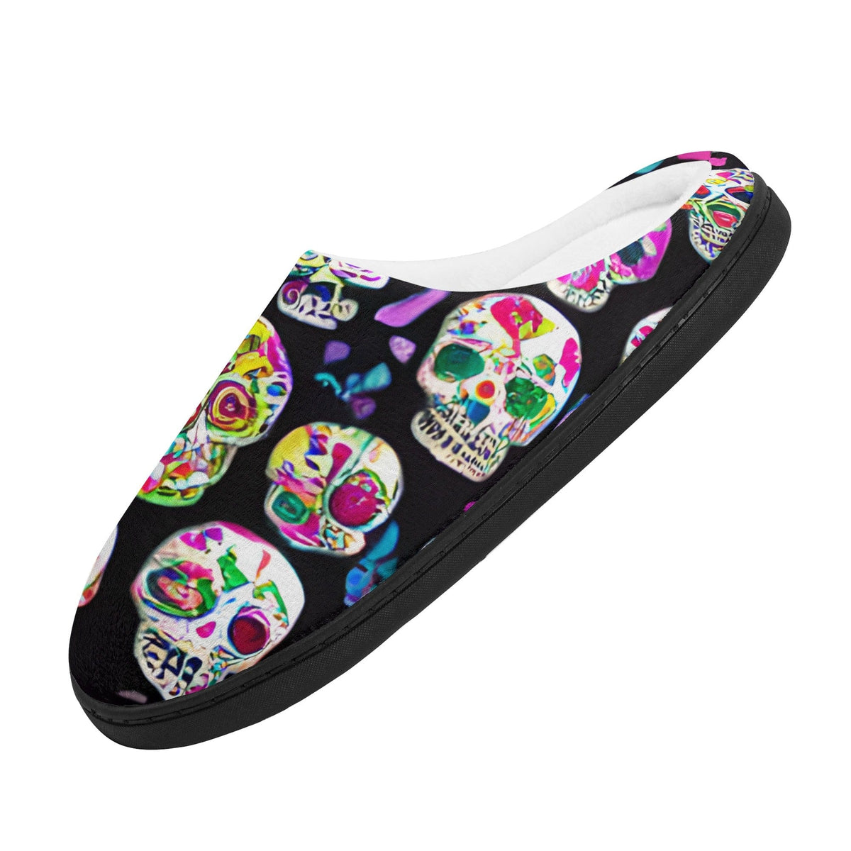 Women's Rubber Skulls Slippers – Everything Skull Clothing Merchandise ...