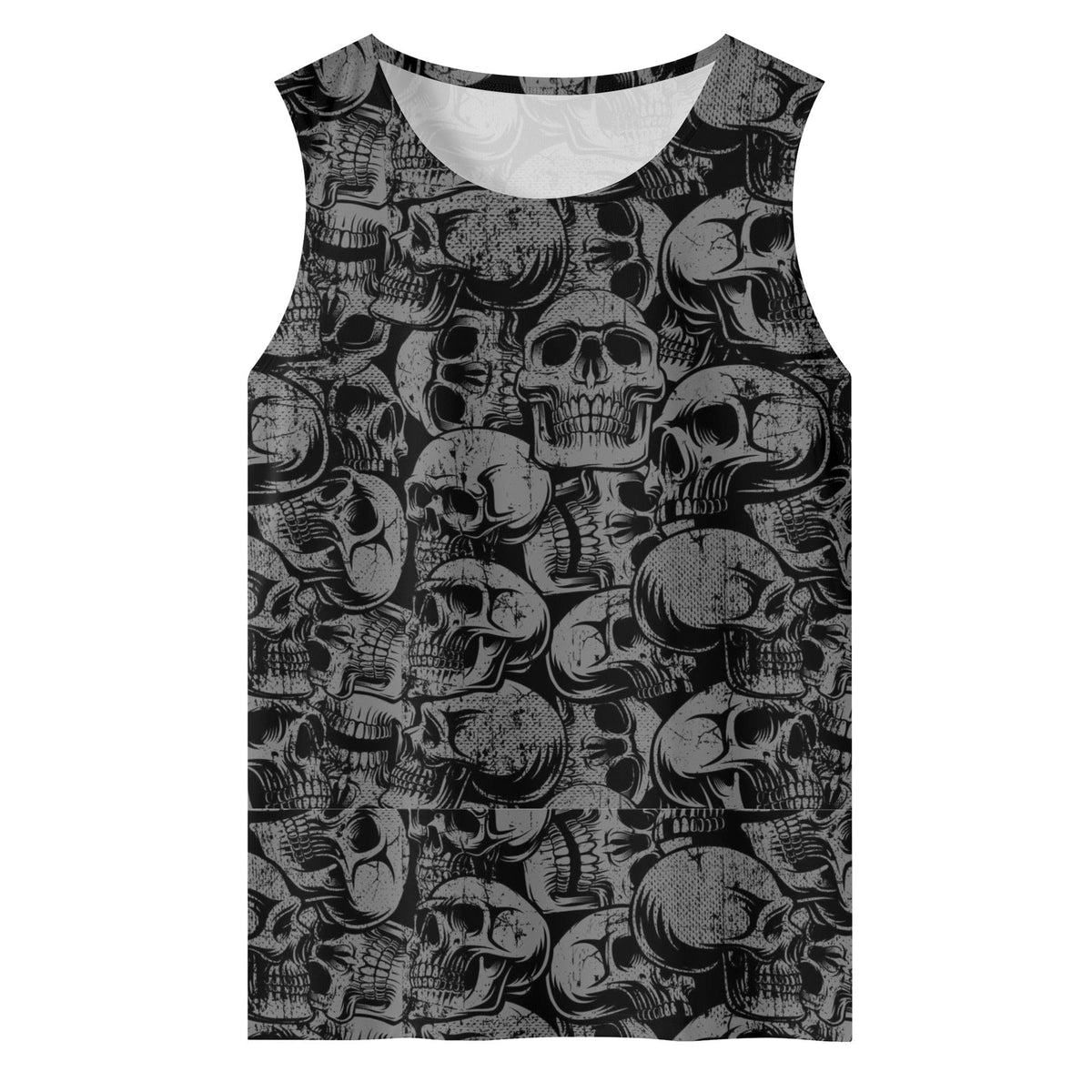 Men's Black Skulls Tank Top – Everything Skull Clothing Merchandise and ...