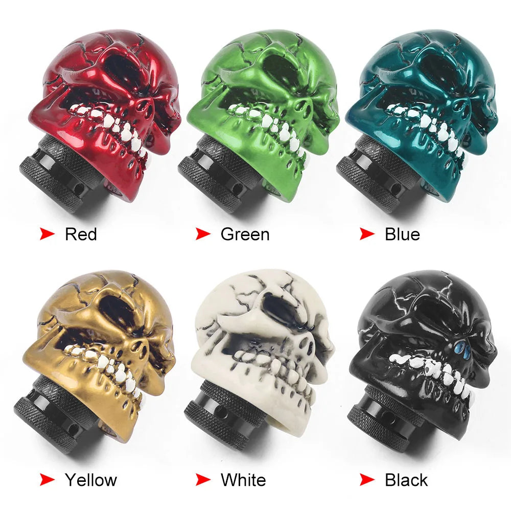 Universal Skull Gear Shift Knob For Manual Transmission – Everything ...