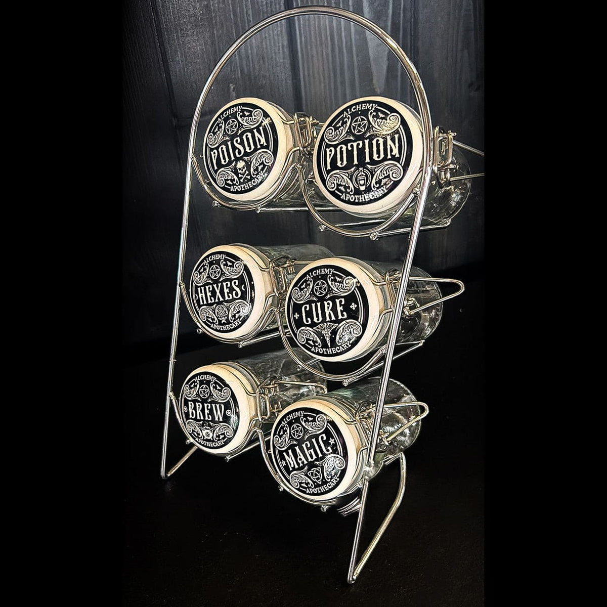 Brewing A Magical Stew or Crafting A Charming Tea Witches Spice Rack ...