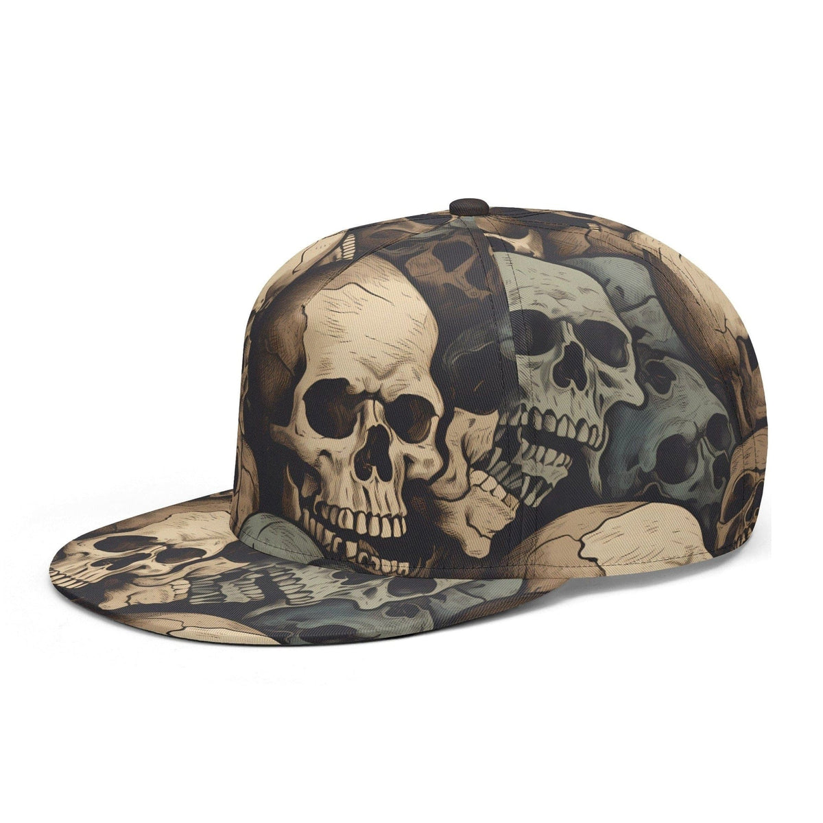This Vintage Skulls Hip-hop Cap Is Casual And Comfortable Fit ...