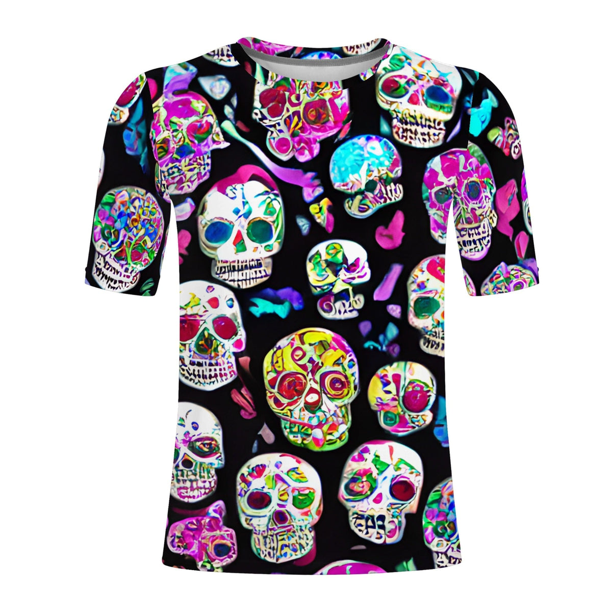 Men's Bright Skulls Short Sleeve T-shirts – Everything Skull Clothing ...