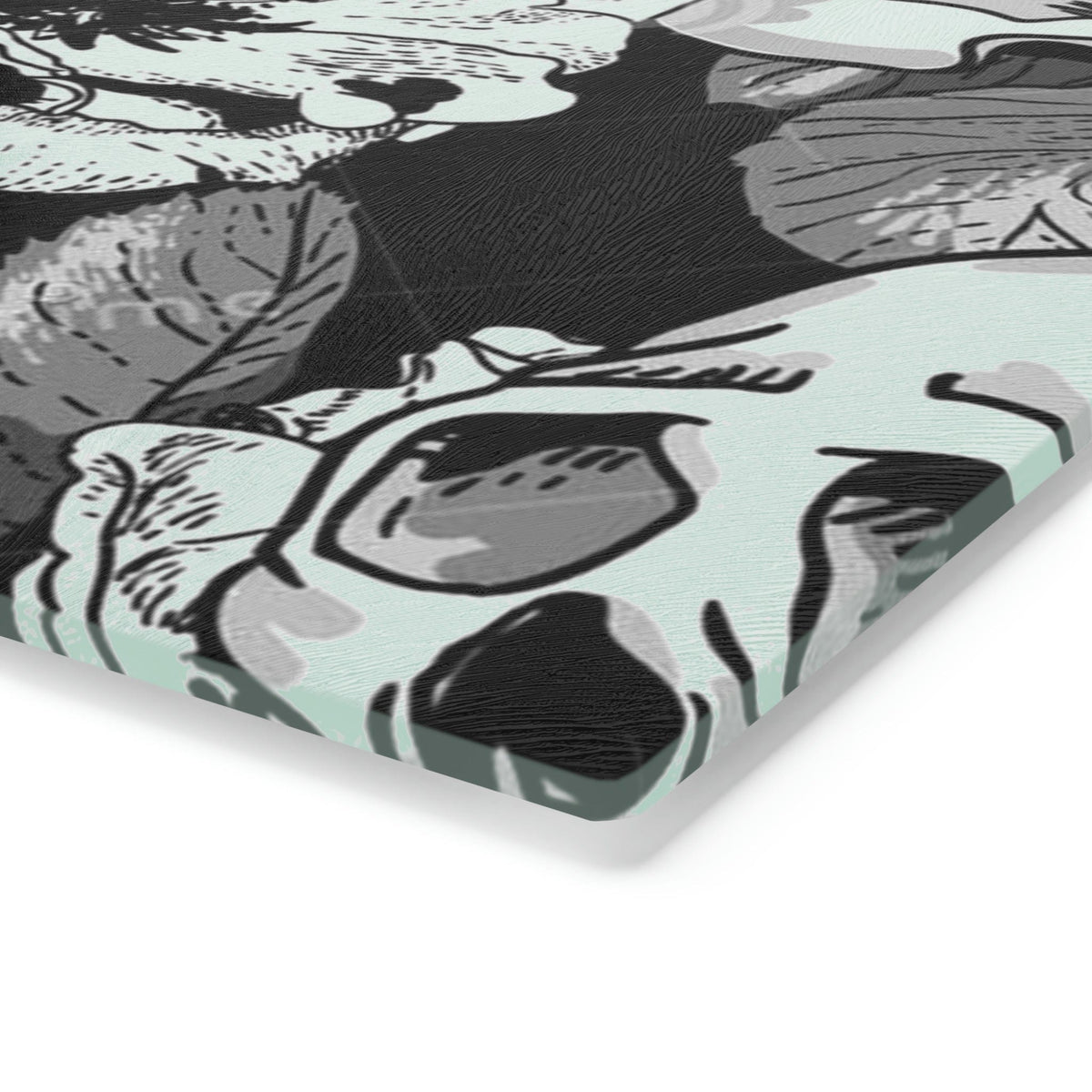 Skull Floral Cutting Board 2 Sizes – Everything Skull Clothing ...