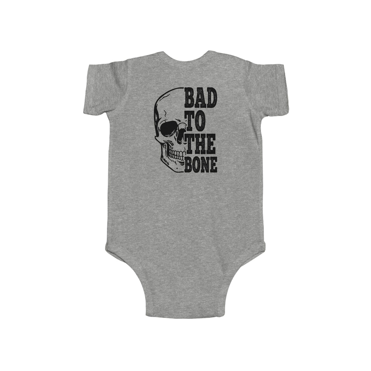 Infant Skull Bad To The Bone Bodysuit 4 Colors – Everything Skull ...