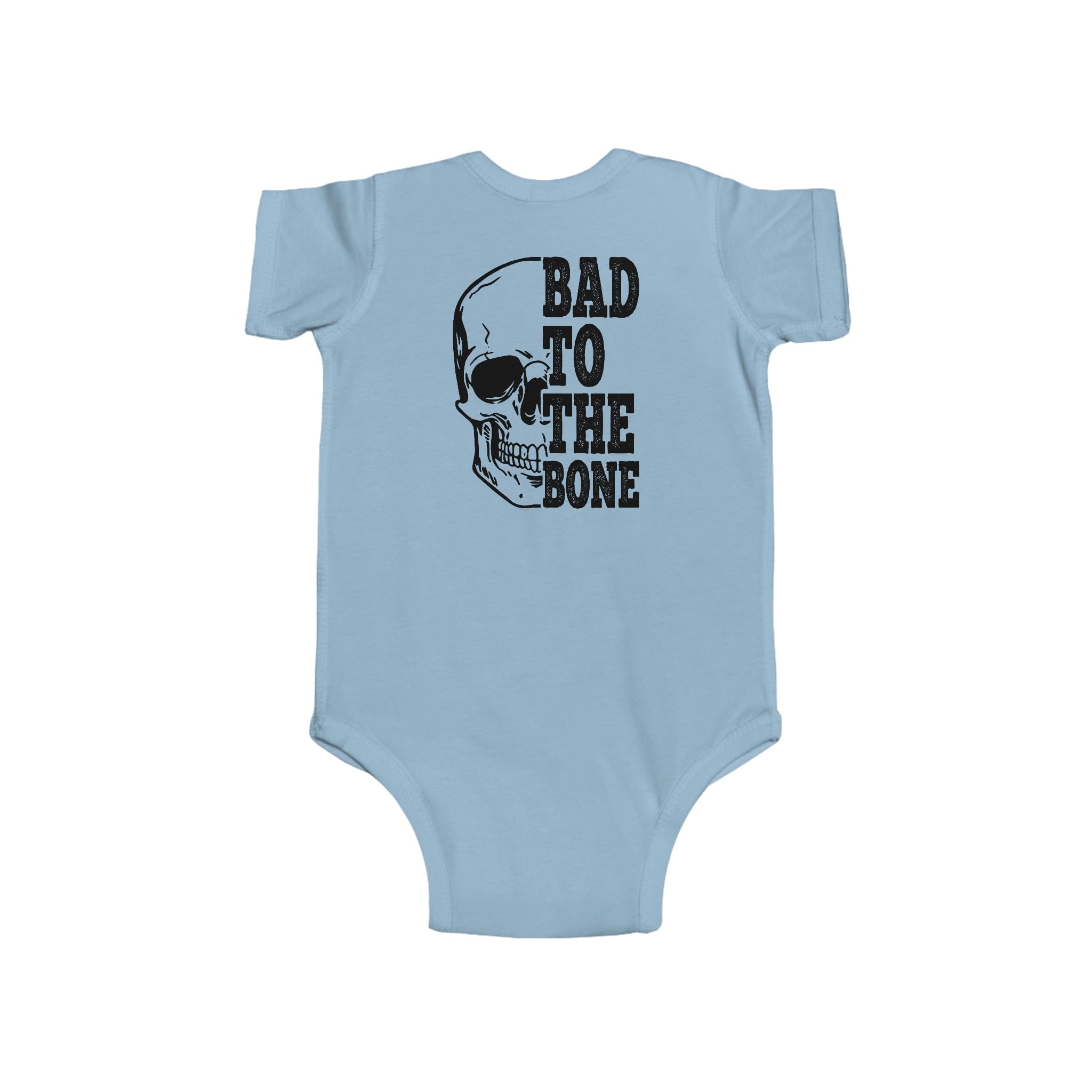 Infant Skull Bad To The Bone Bodysuit 4 Colors – Everything Skull ...