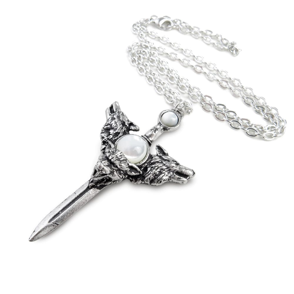 Wolverine Full Moon Dagger Pendant Necklace – Everything Skull Clothing ...